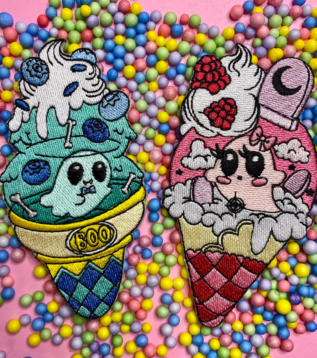 We All Scream Patch – Carys Cuttlefish